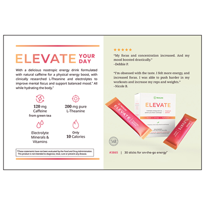 Elevate Sample Mailer 6x4 Postcard